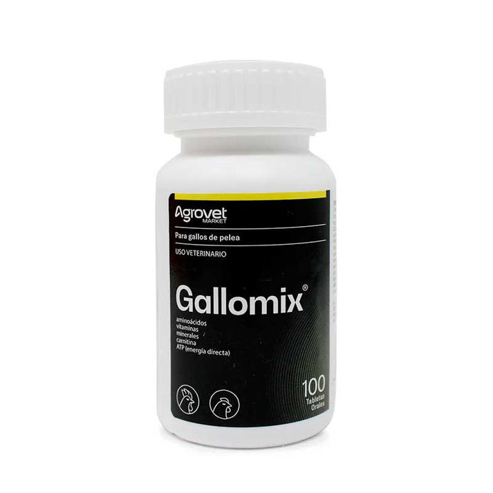 Gallomix 100 Tabletas | Agrovet Market | Robles Veterinaria