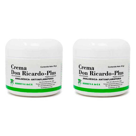 Crema Don Ricardo-Plus 60 g (2 piezas) – Robles Veterinaria